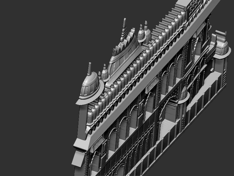 2d Golden Temple 3D model 3D printable | CGTrader