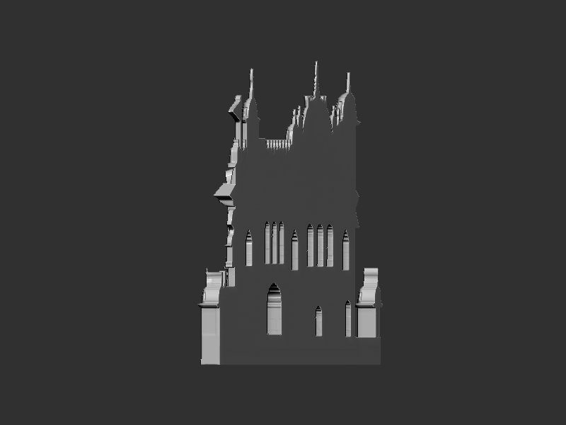 2d Golden Temple 3D model 3D printable | CGTrader