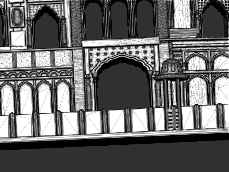 2d Golden Temple 3D model 3D printable | CGTrader