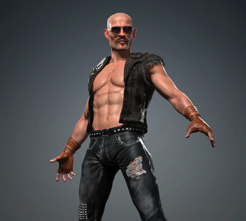 Bad Man Rigged 3D Model 3D model 3D model rigged | CGTrader