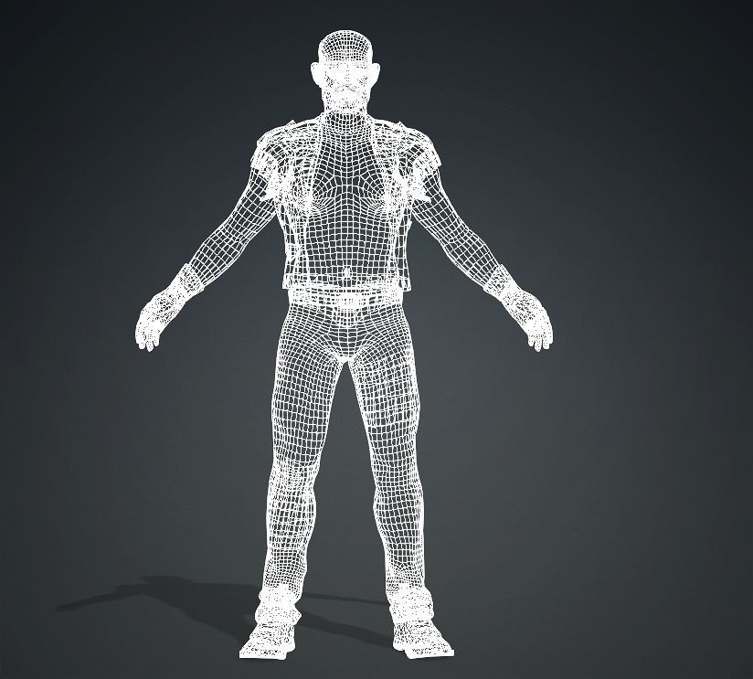 Bad Man Rigged 3D Model 3D model 3D model rigged | CGTrader