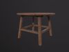 3D model Old dusty table 3D Model VR / AR / low-poly | CGTrader