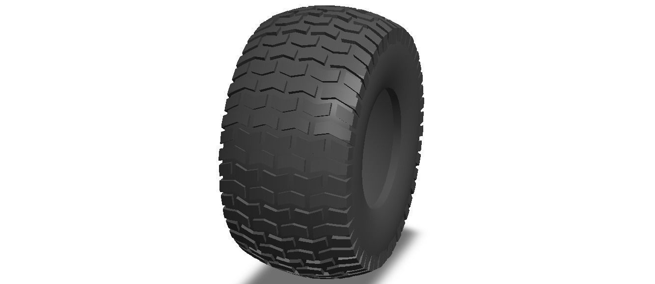 18X850-8 Chevron Tractor Tire 3D model rigged | CGTrader