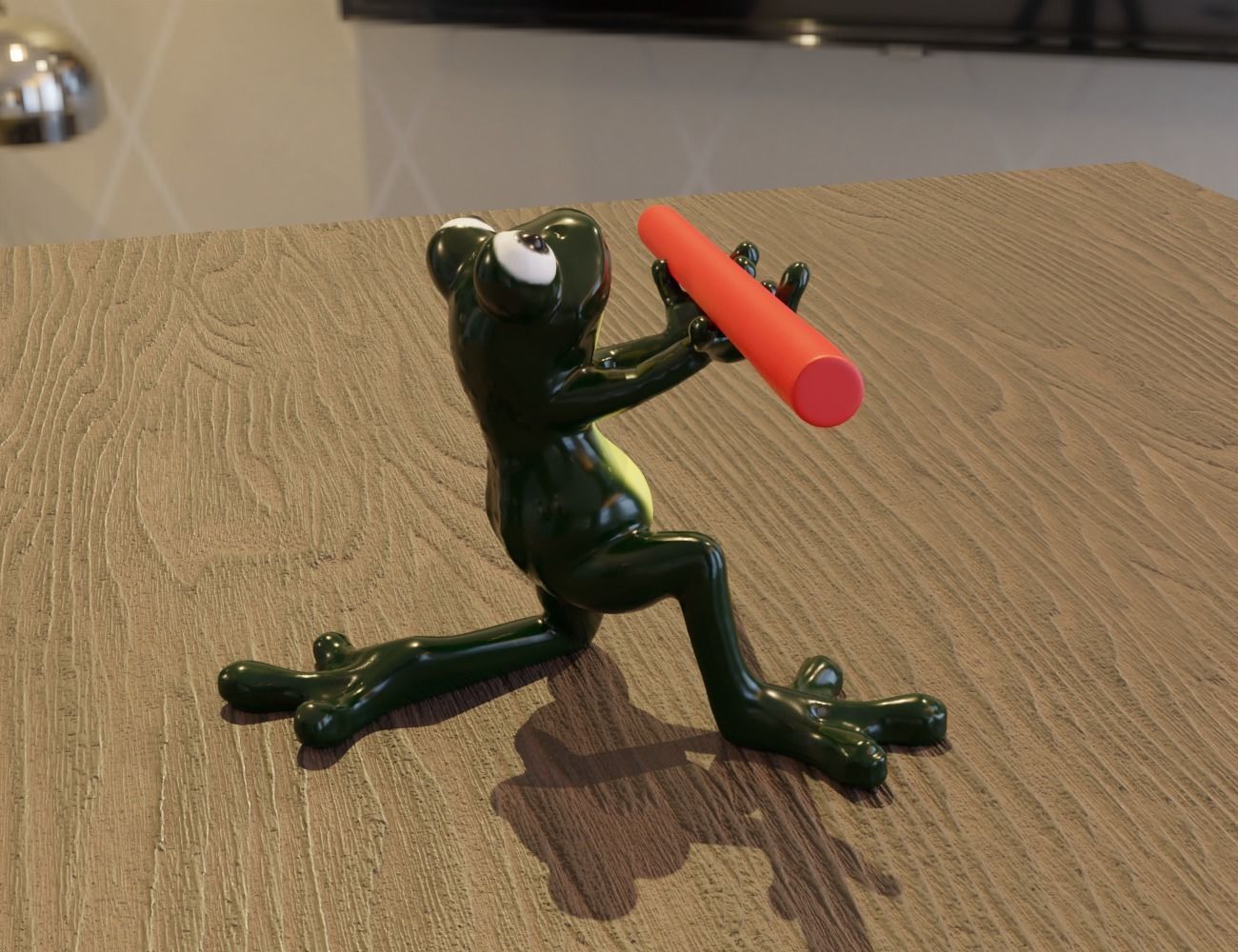 Frog pen holder free 3D model 3D printable | CGTrader