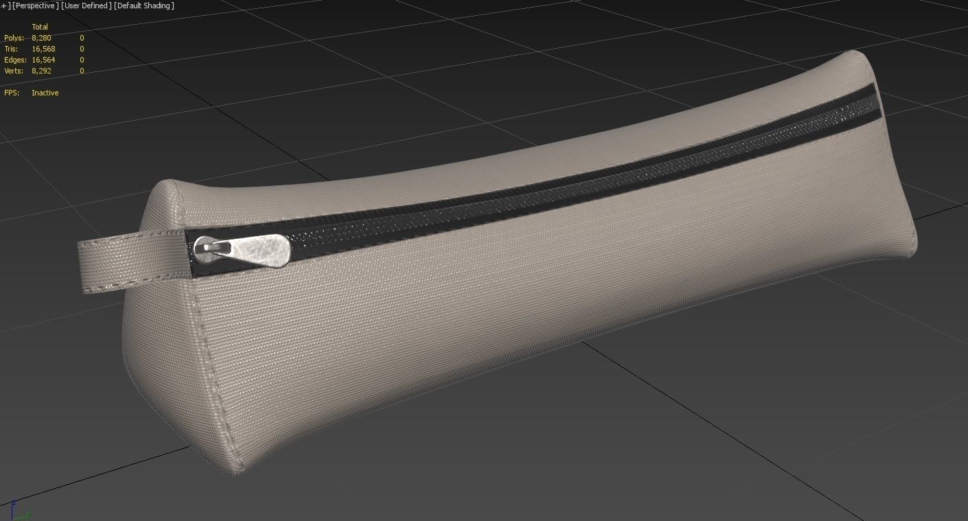 3D model Pencil Case M02 VR / AR / low-poly | CGTrader