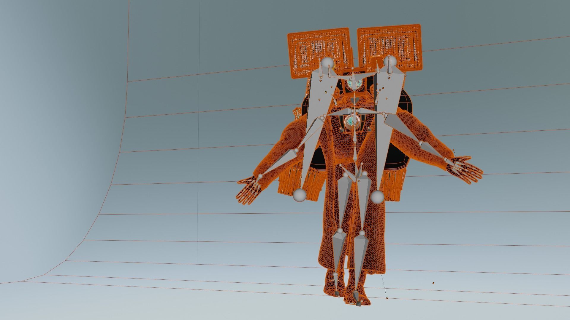 Skibidi toilet Camera Titan 3D model rigged | CGTrader