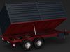 3D model Tractor Trailer VR / AR / low-poly | CGTrader
