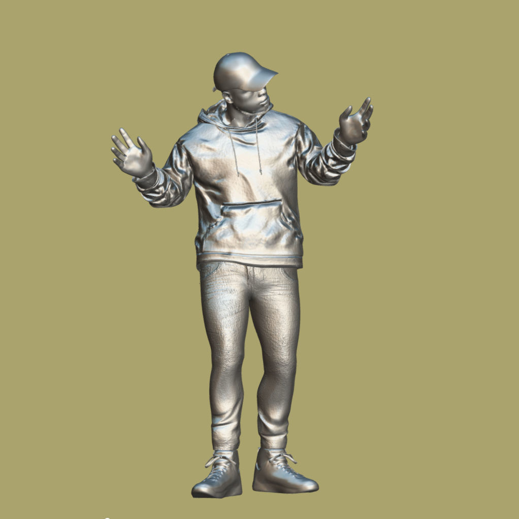 3D Rigged DJ Akademiks 3D model animated rigged | CGTrader