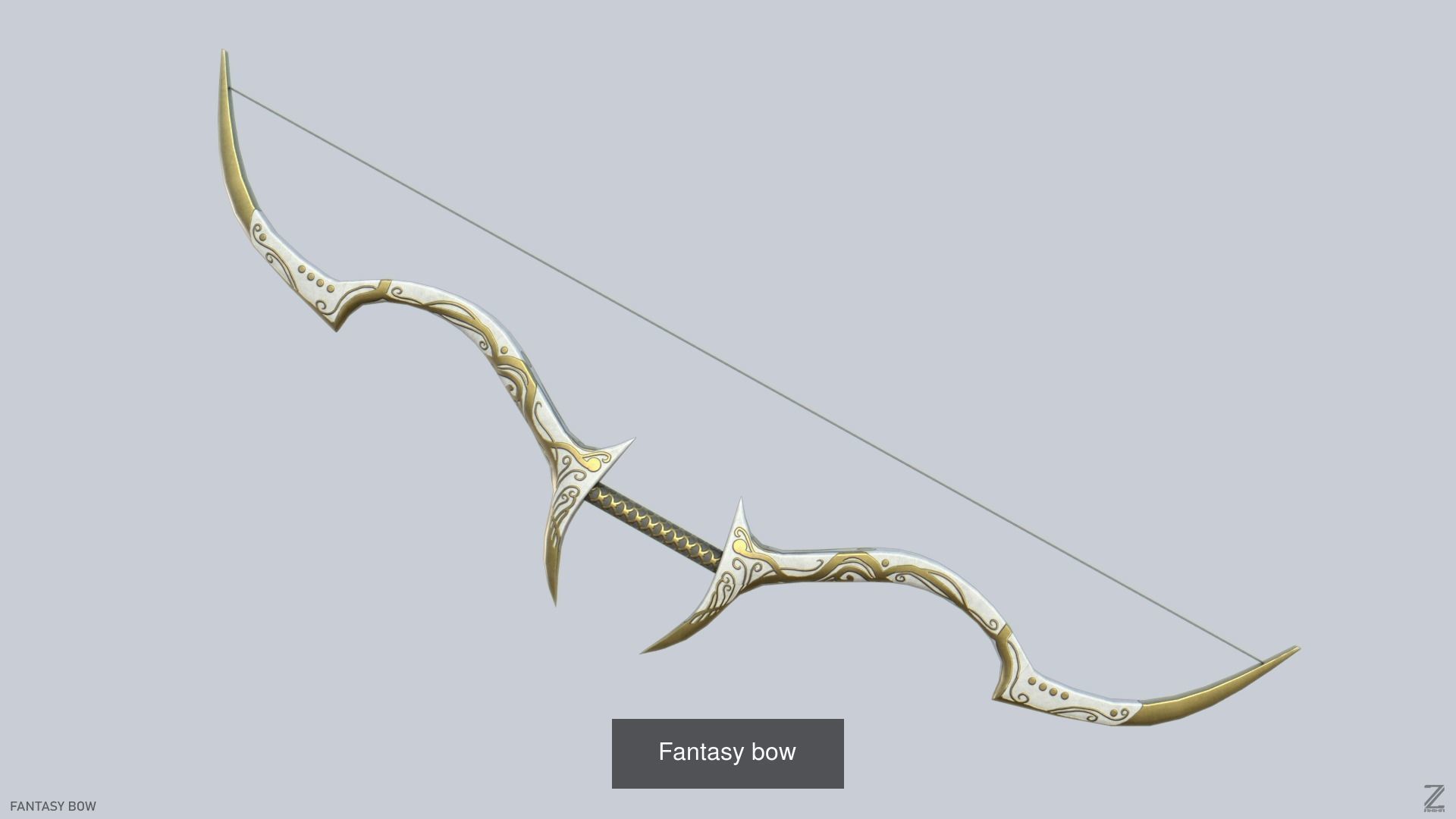 Fantasy bow collection VR / AR / low-poly | CGTrader