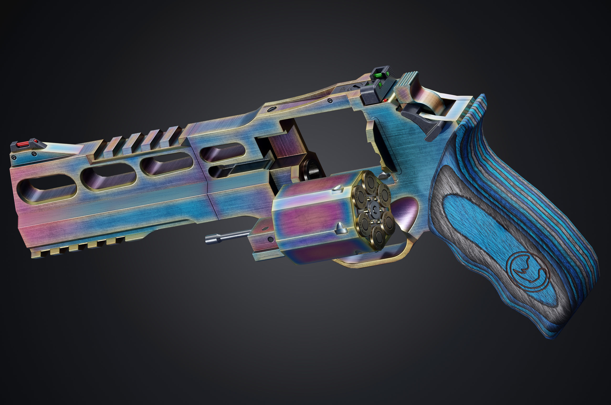 3D model Nebula Rhino 60DS Revolver VR / AR / low-poly | CGTrader