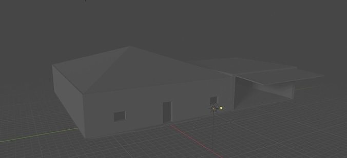Free Basic House free VR / AR / low-poly 3D model | CGTrader