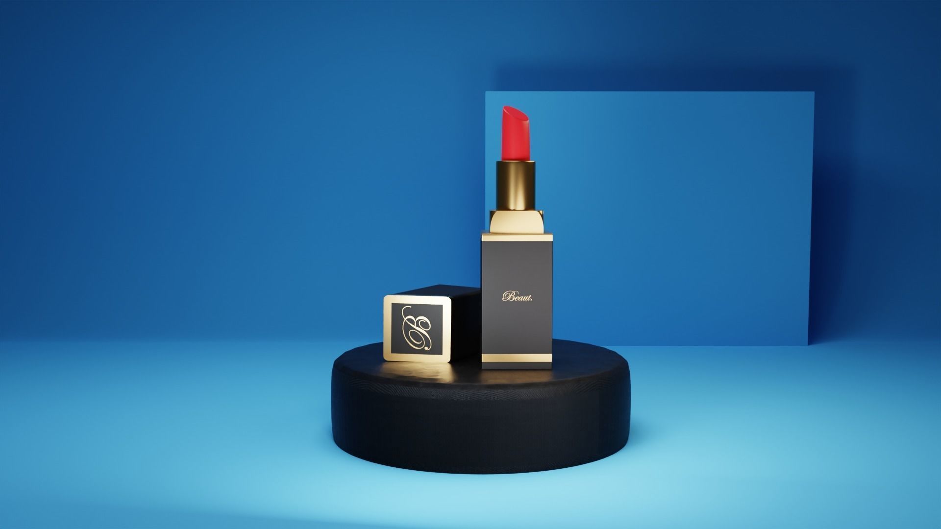 3d cosmetic lipstick design 3D model | CGTrader