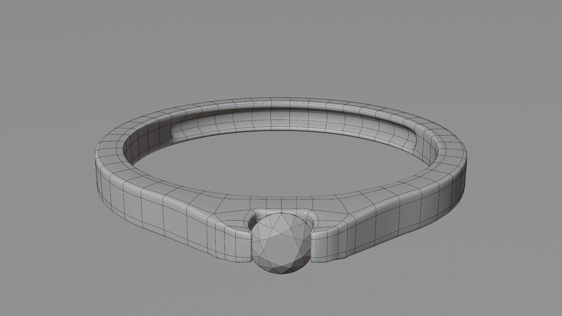 3D model Ring with diamond 3D model VR / AR / low-poly | CGTrader