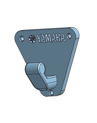 Helmet hanger yamaha 3D model 3D printable | CGTrader