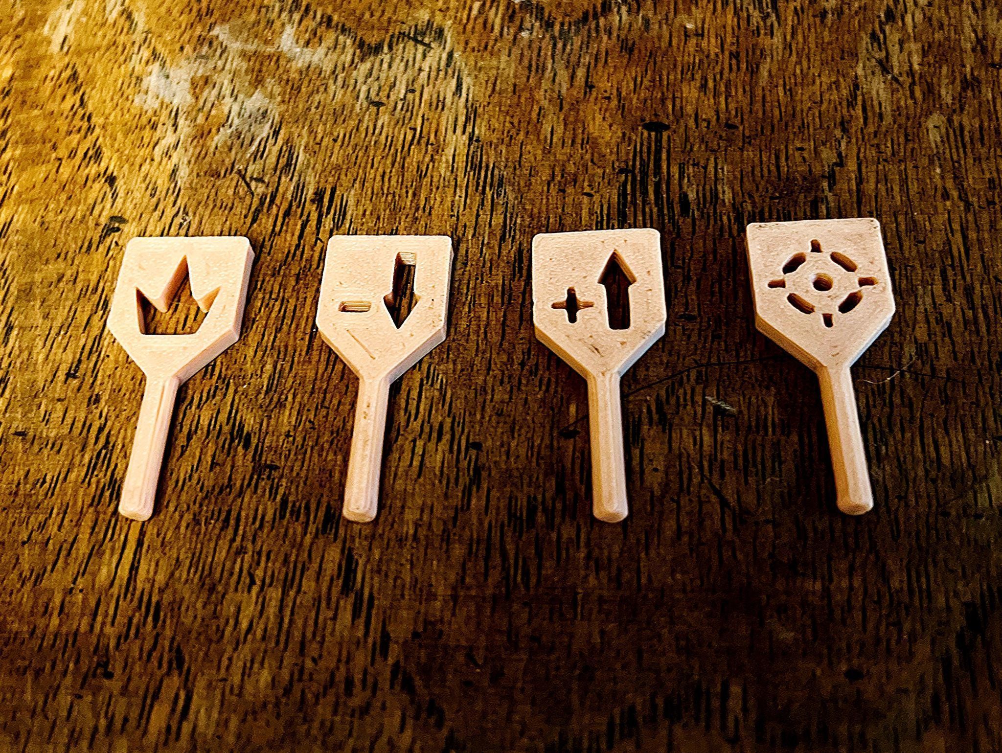 Tabletop Monster token pack 3D model 3D printable | CGTrader