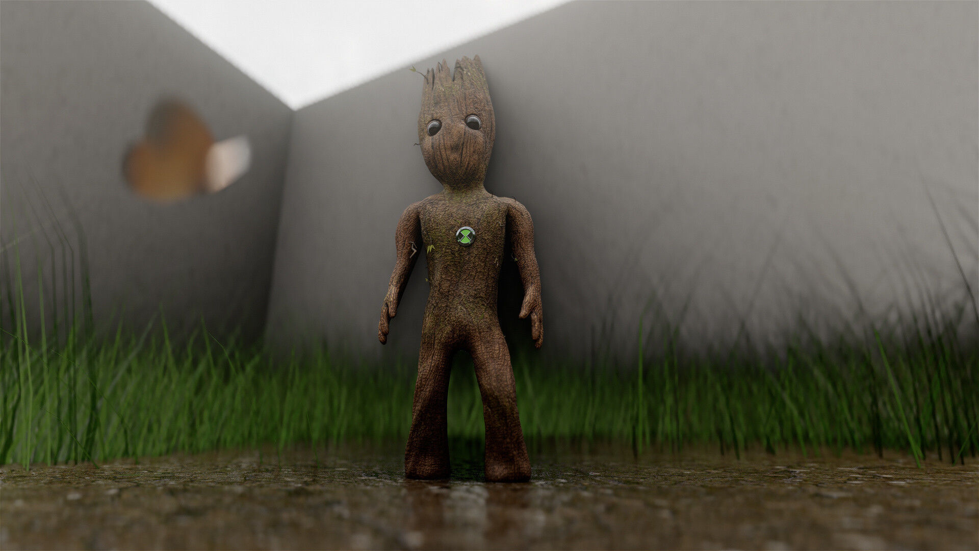 3D model Baby Groot - Guardians of the Galaxy VR / AR / low-poly | CGTrader