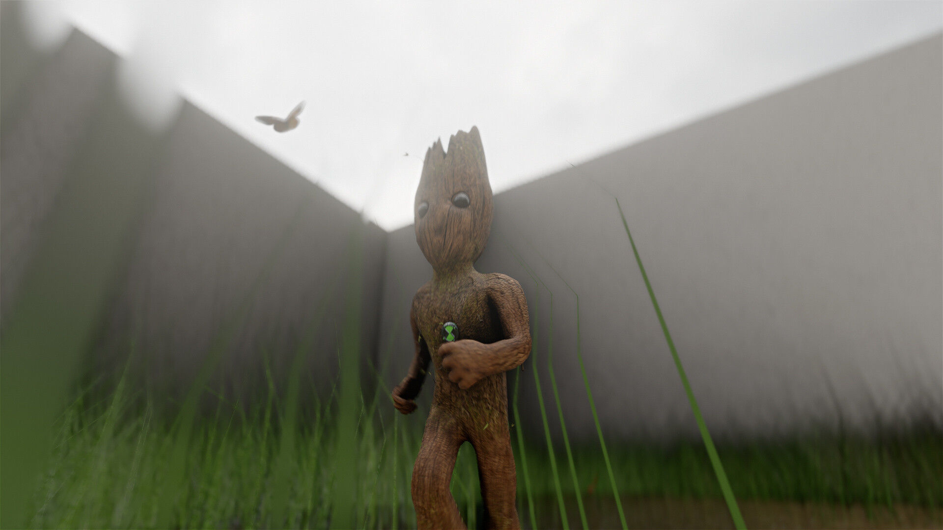 3D model Baby Groot - Guardians of the Galaxy VR / AR / low-poly | CGTrader