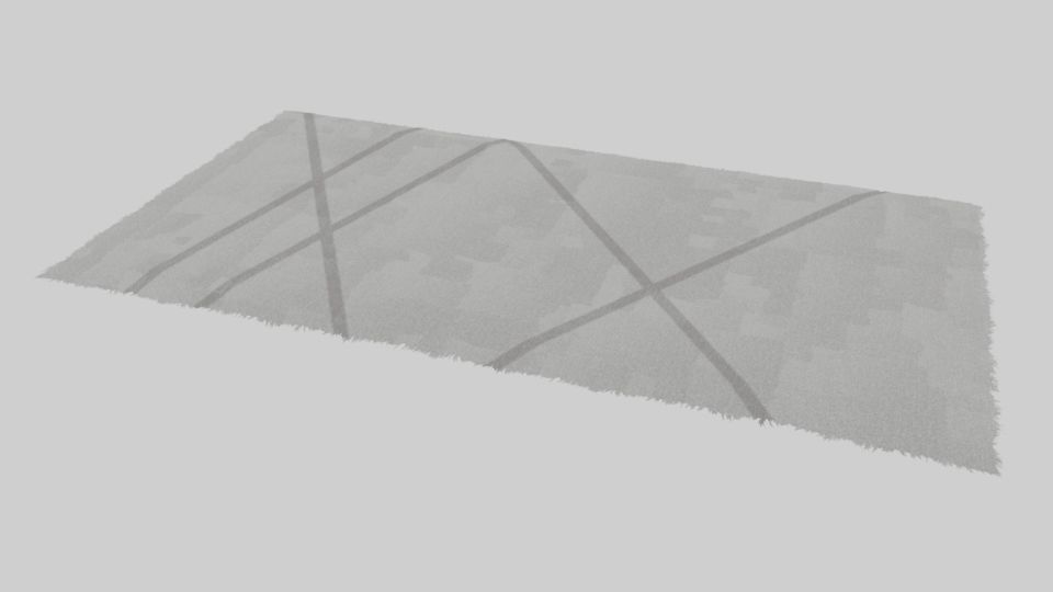 rag carpet model free 3D model | CGTrader