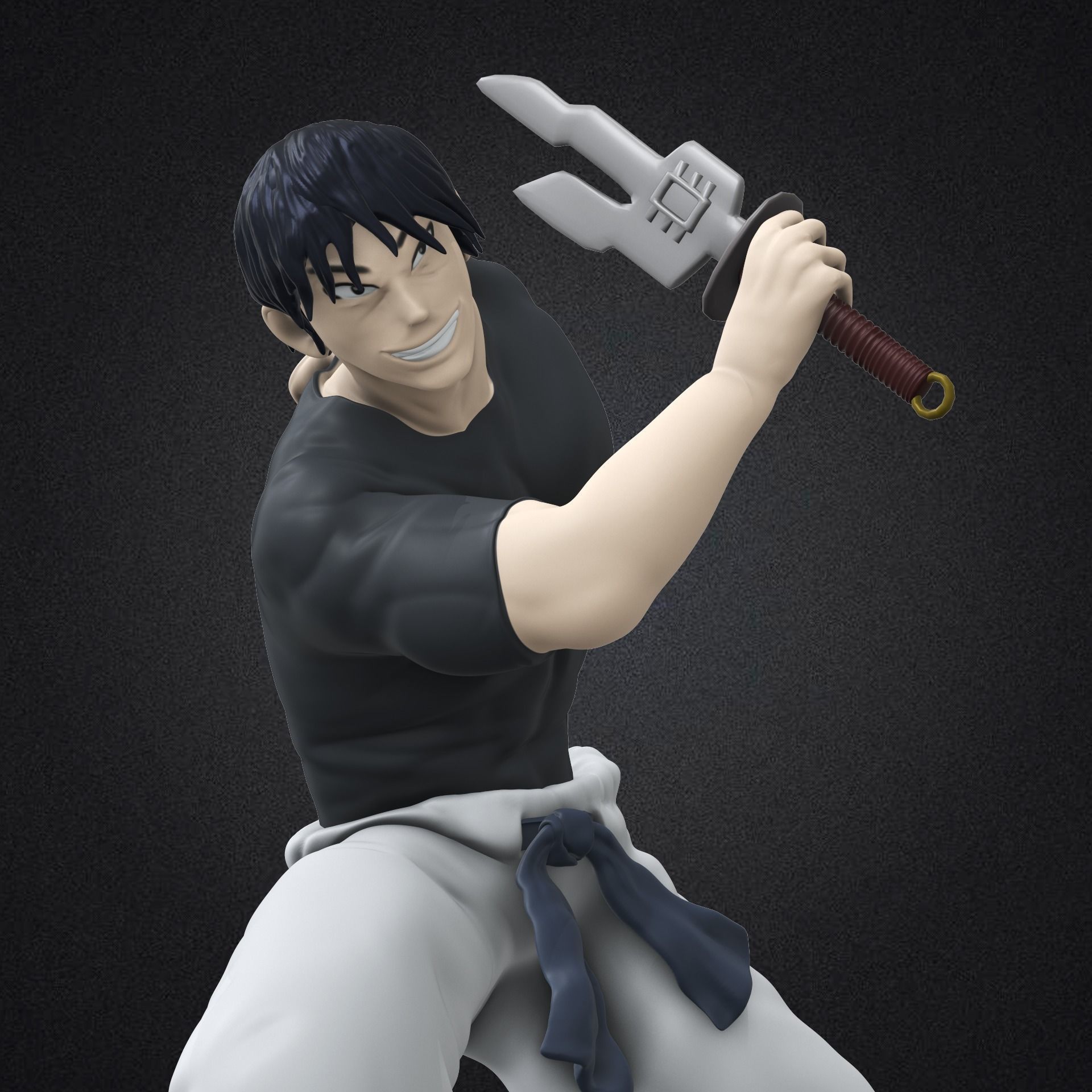 Fushiguro Toji from Jujutsu Kaisen 3D model 3D printable | CGTrader
