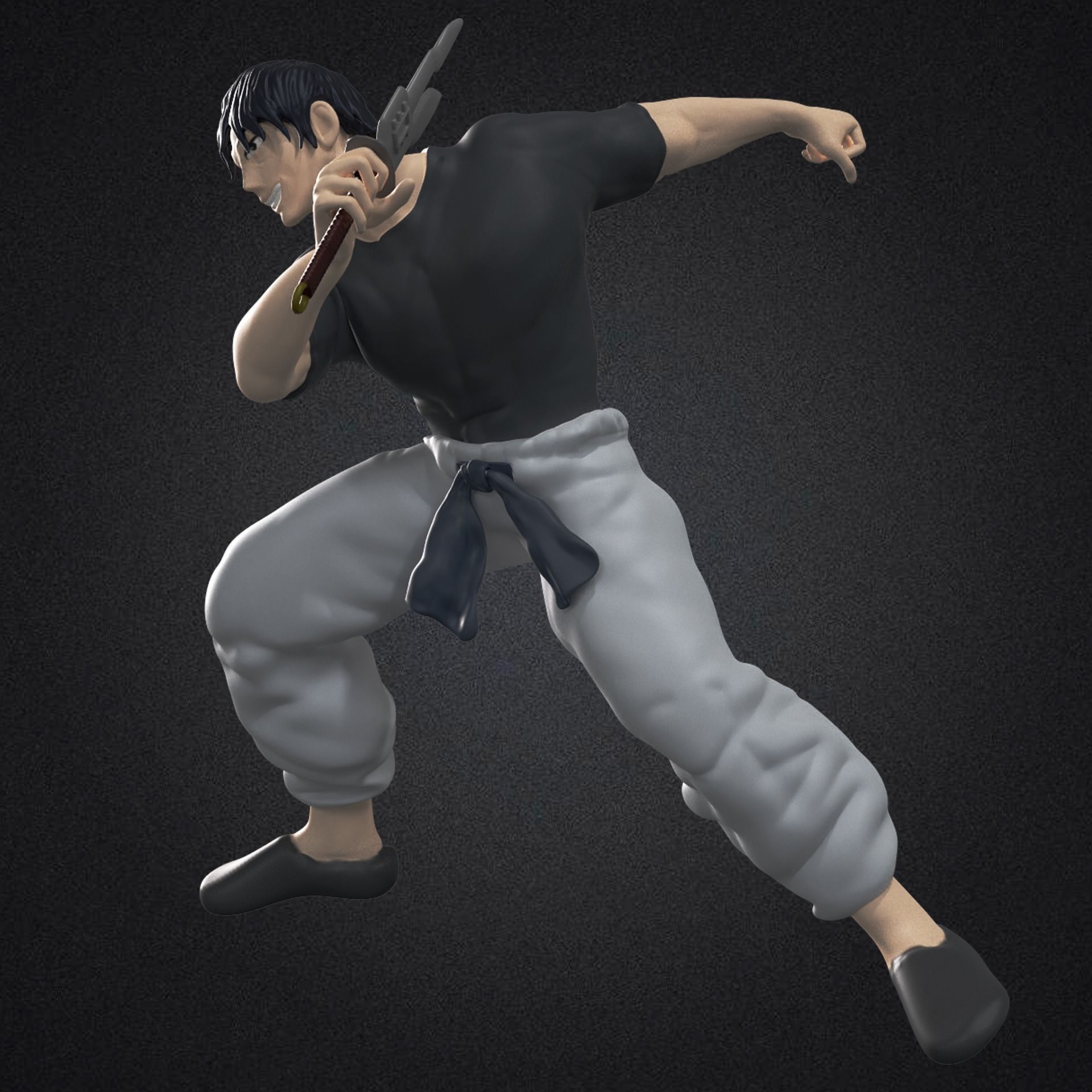 Fushiguro Toji from Jujutsu Kaisen 3D model 3D printable | CGTrader