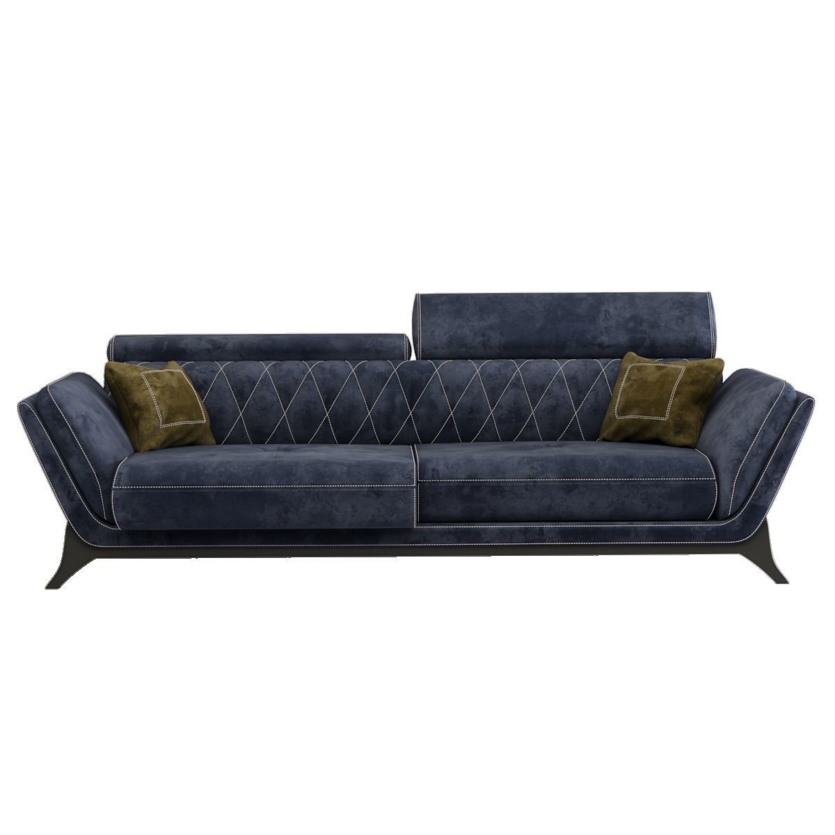 triple star sofa 3D model | CGTrader