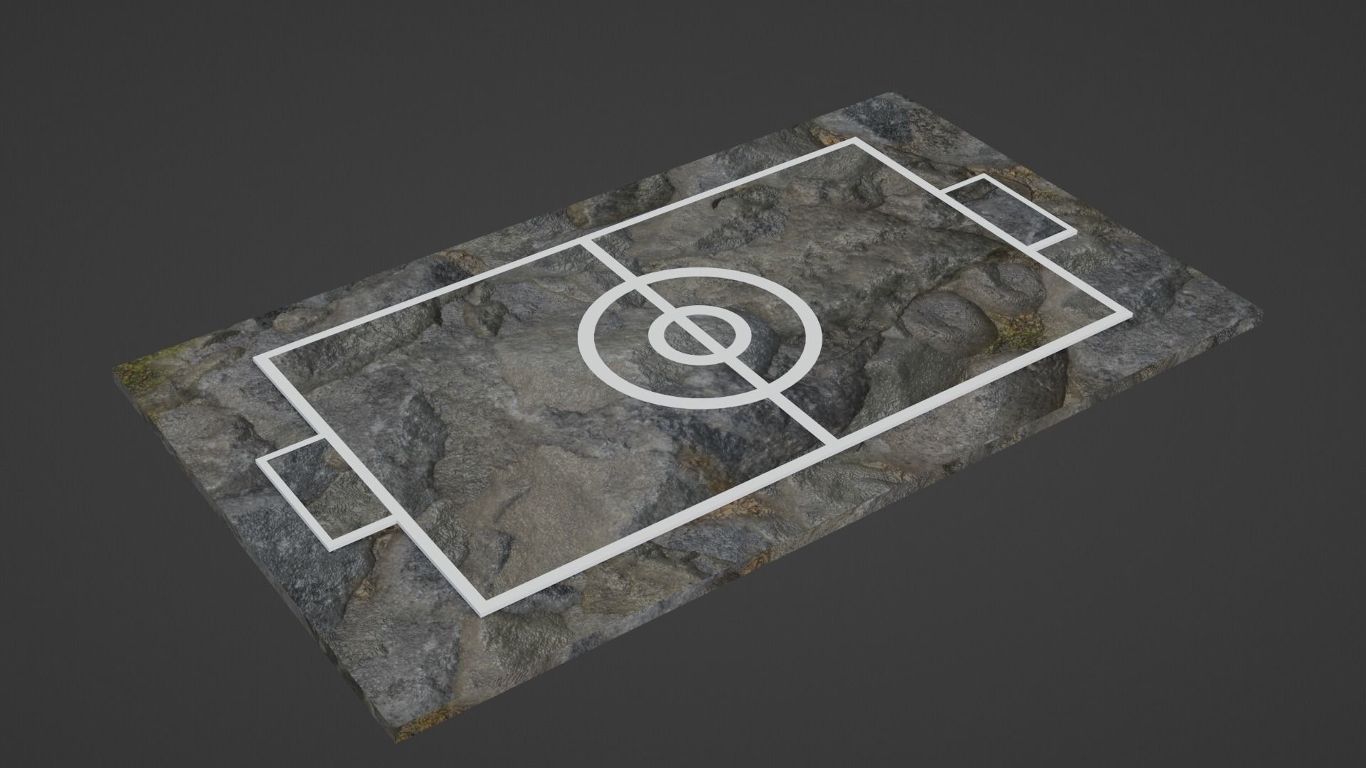 3D model Pokemon stadium - rocks stadium VR / AR / low-poly | CGTrader