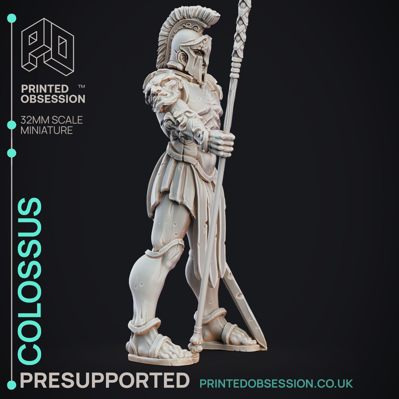 Colossus - 3D Printable TTRPG - PRESUPPORTED - 32mm Scale 3D model 3D ...