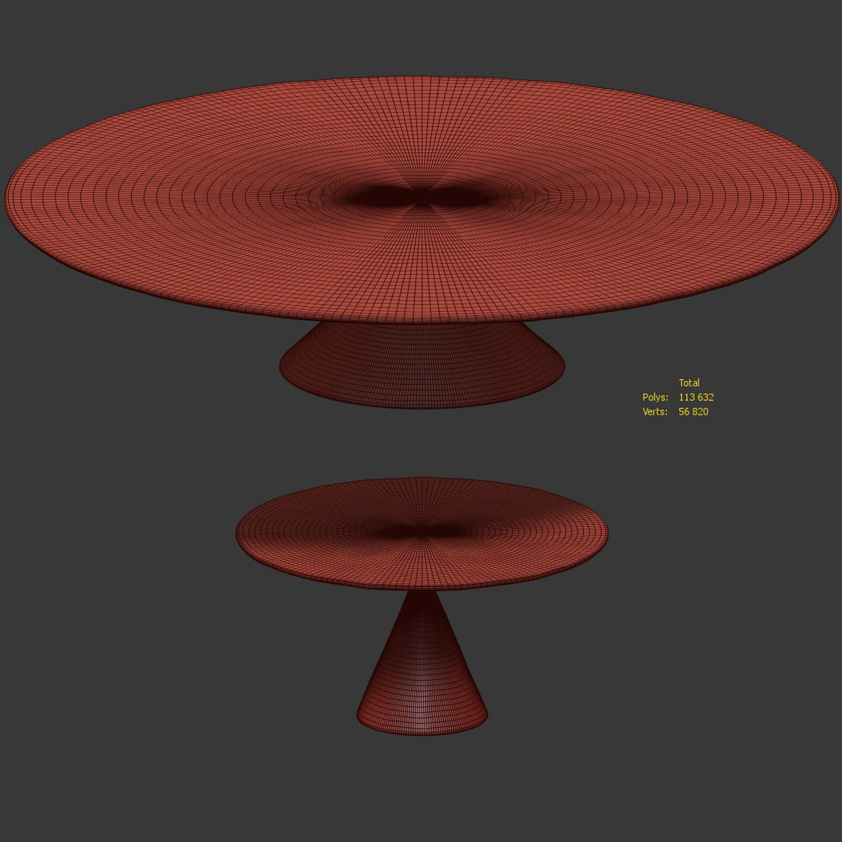 Clay tables Desalto 3D model | CGTrader