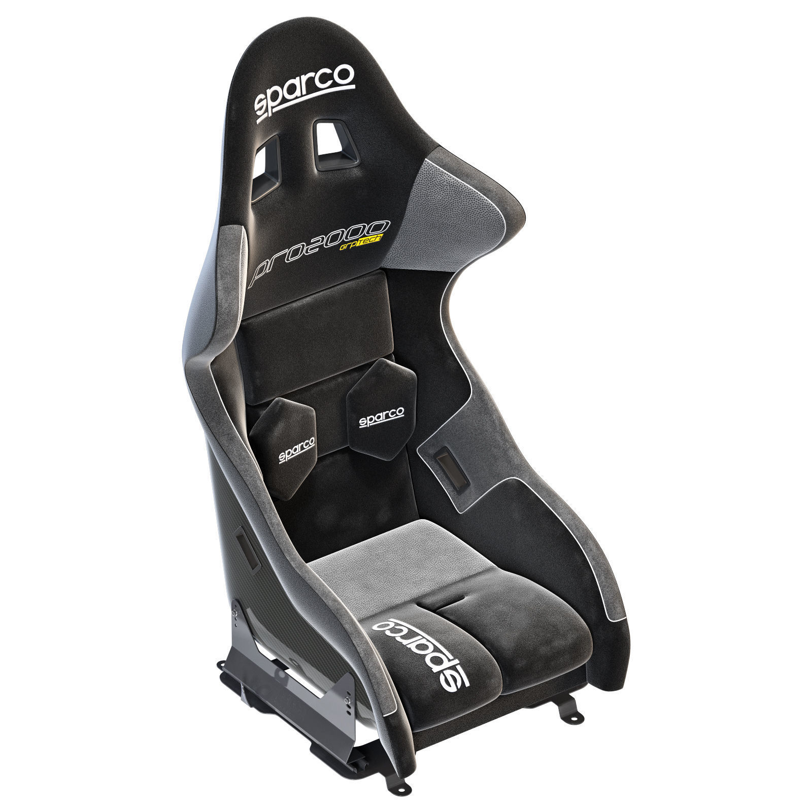 sparco pro 2000 racing seat 3D model | CGTrader