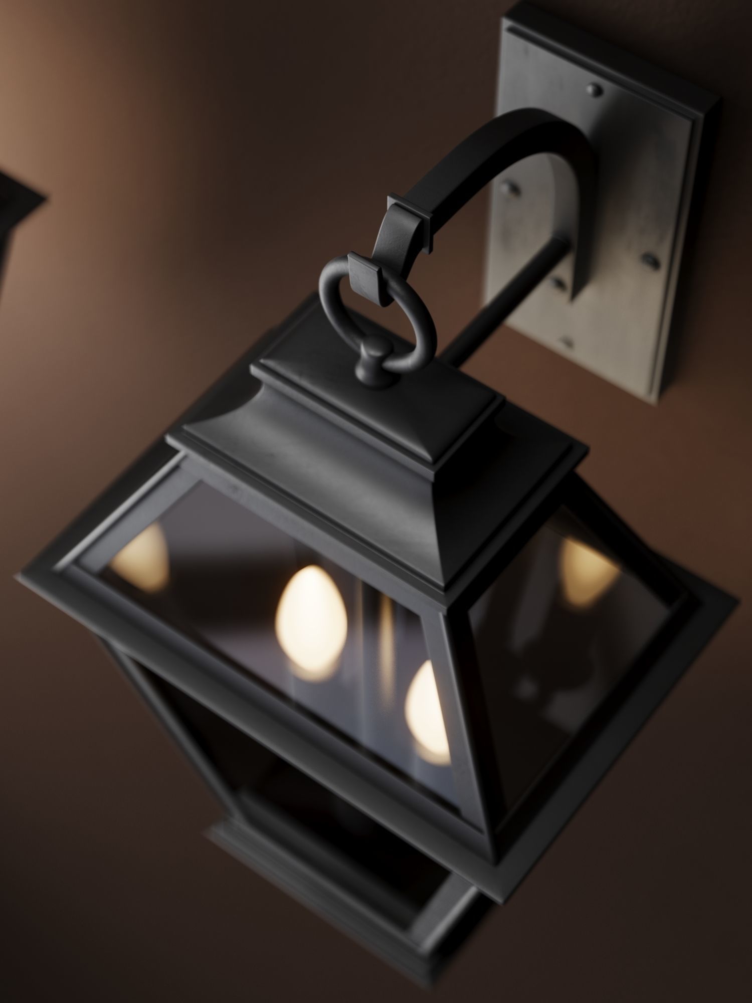 Cambridge Wall Lamp 3D model | CGTrader
