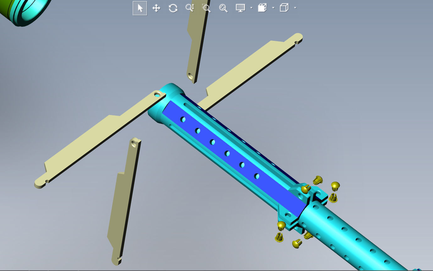 Grenade PG-7V for grenade launcher RPG 7 3D Printable Moulage 3D model ...