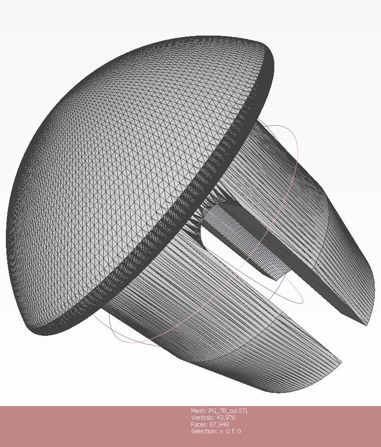 Grenade PG-7V for grenade launcher RPG 7 3D Printable Moulage 3D model ...