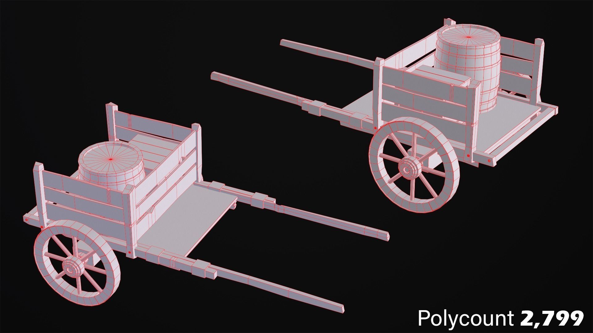 3D model Medieval Props Asset pack VR / AR / low-poly | CGTrader