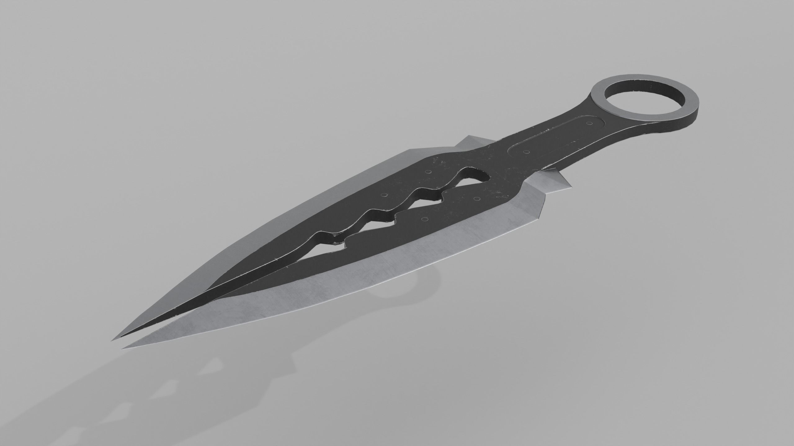 Shuriken Throw Dart PBR Next Generation Cold Weapon 4K Texture 3D model ...