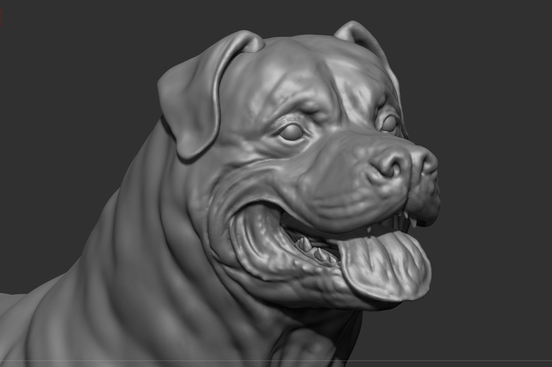 Rottweiler Full body 3D model 3D printable | CGTrader