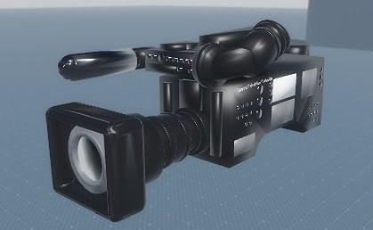 Cartoony Photography Camera 3D model | CGTrader