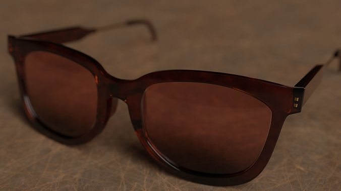 Glasses 3D model 3D printable | CGTrader