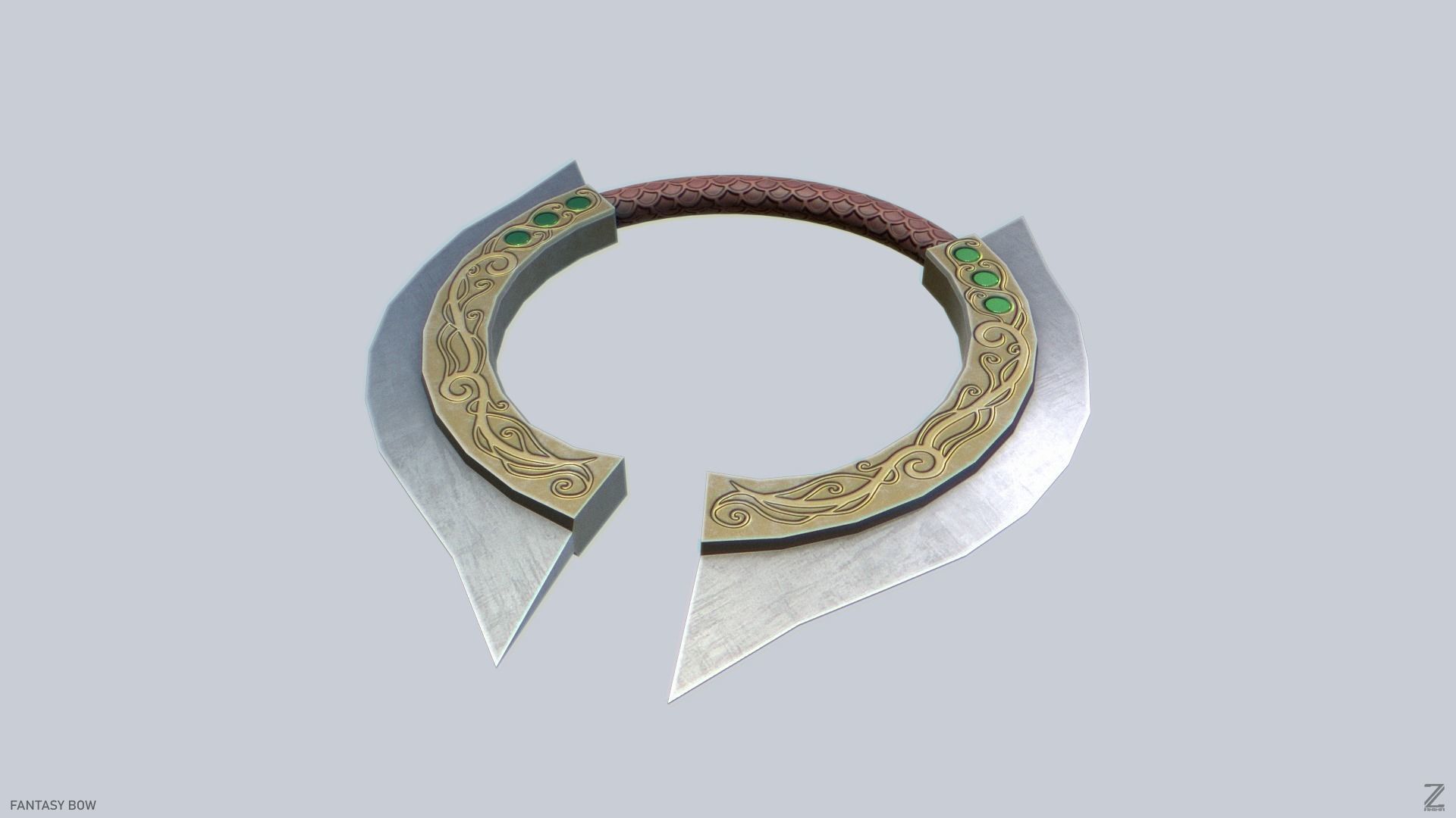 3D model Chakram VR / AR / low-poly | CGTrader
