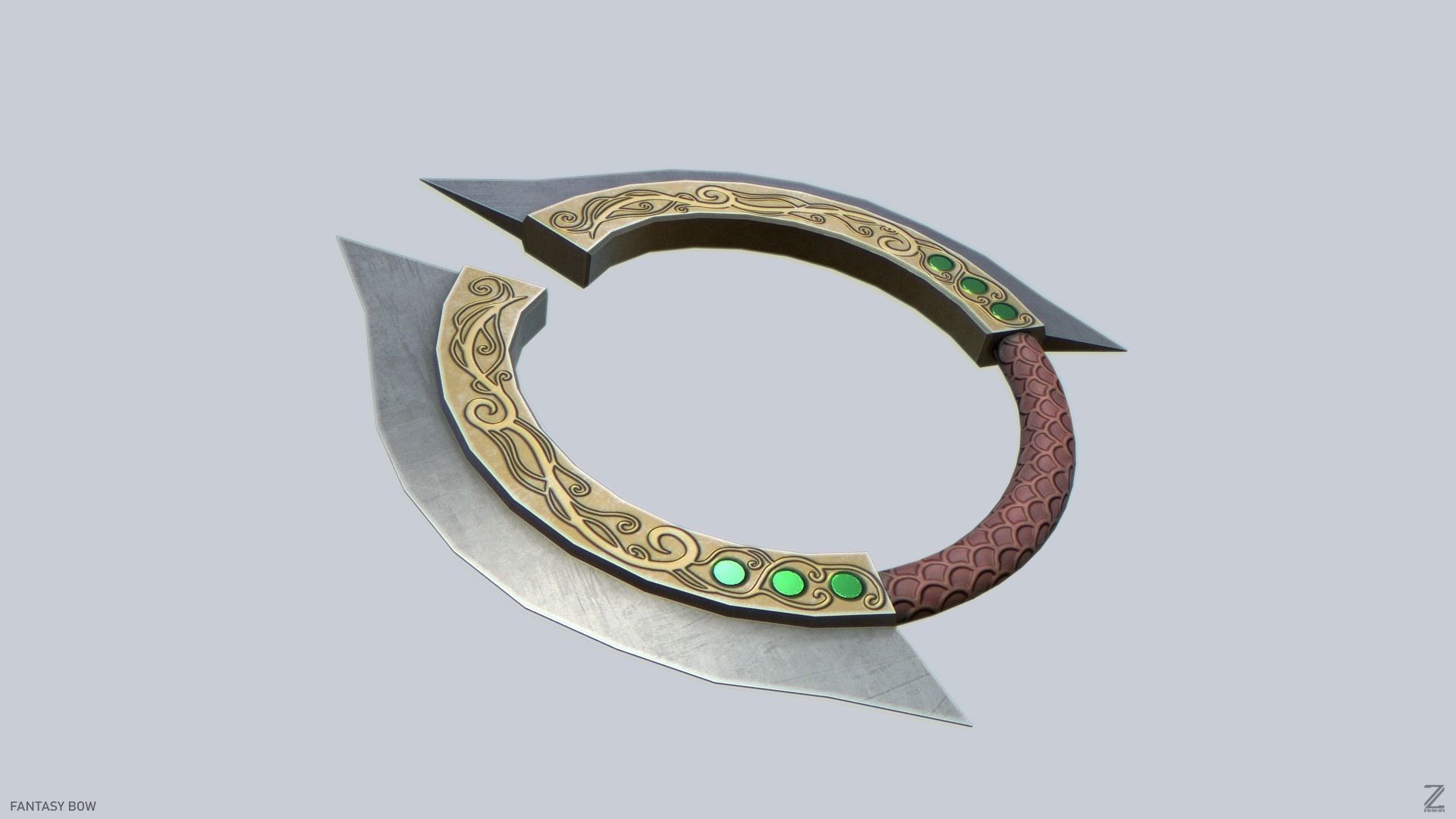 3D model Chakram VR / AR / low-poly | CGTrader