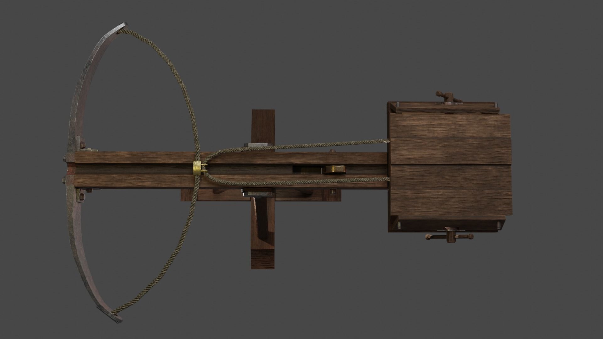 Old ballista free 3D model | CGTrader