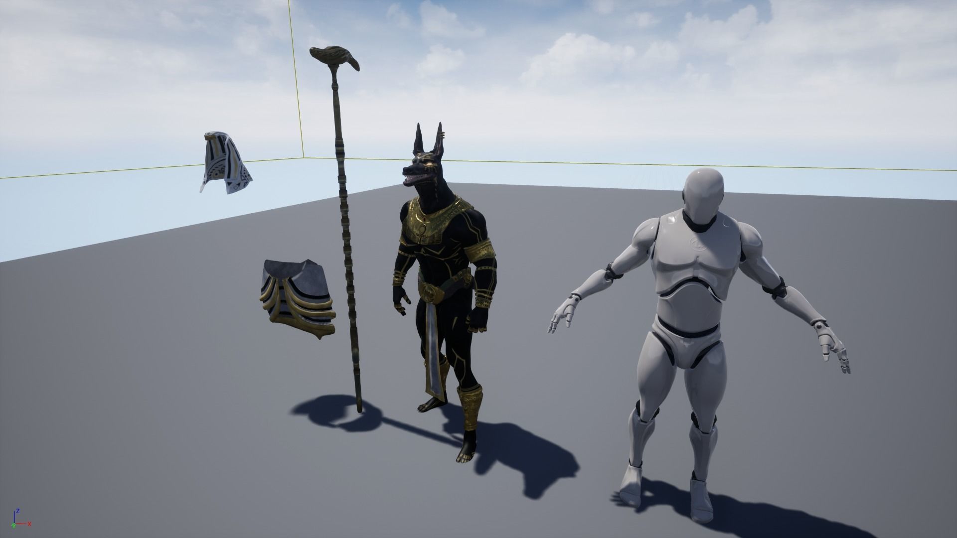 3D model Anubis VR / AR / low-poly | CGTrader