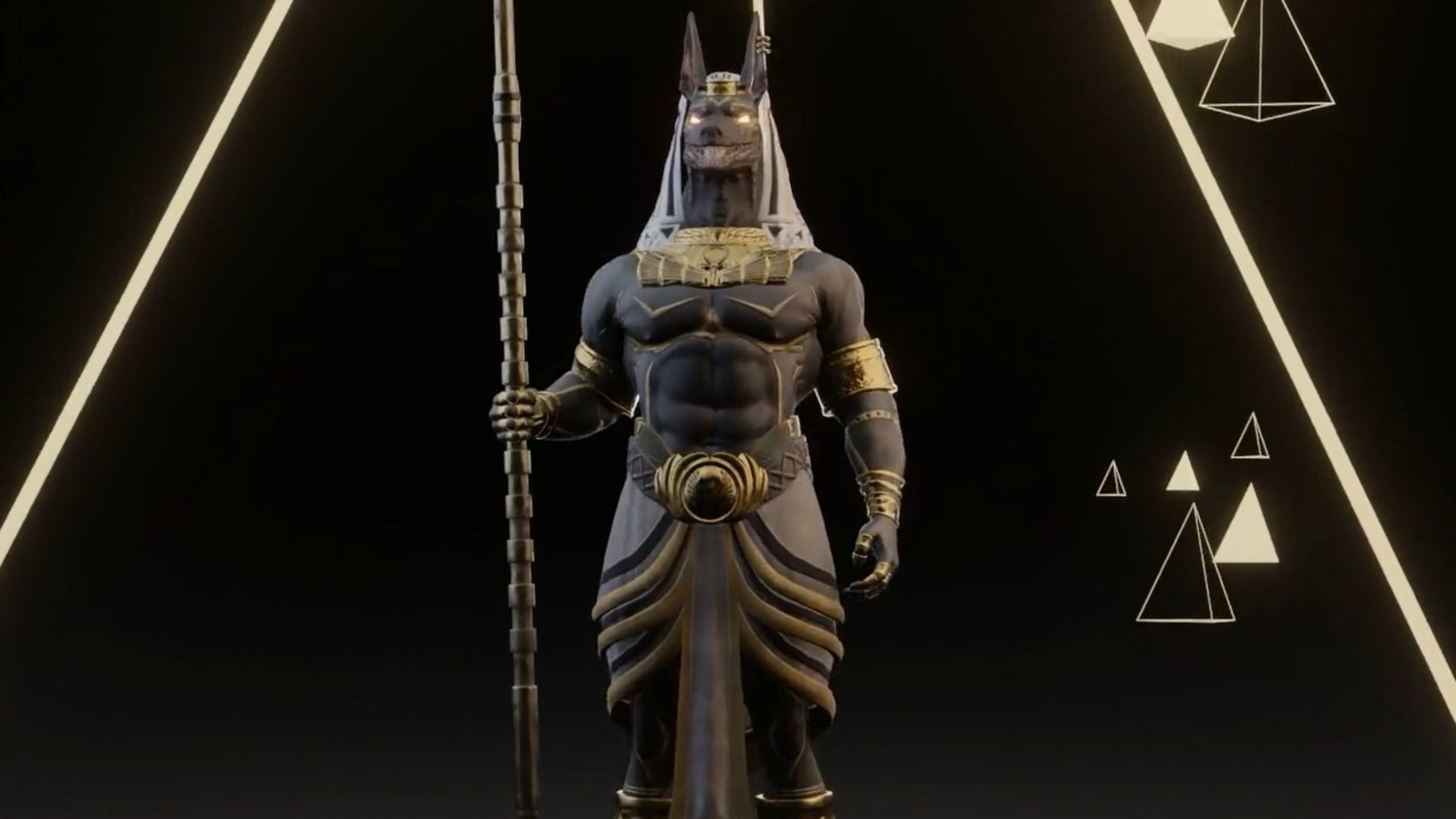 3D model Anubis VR / AR / low-poly | CGTrader
