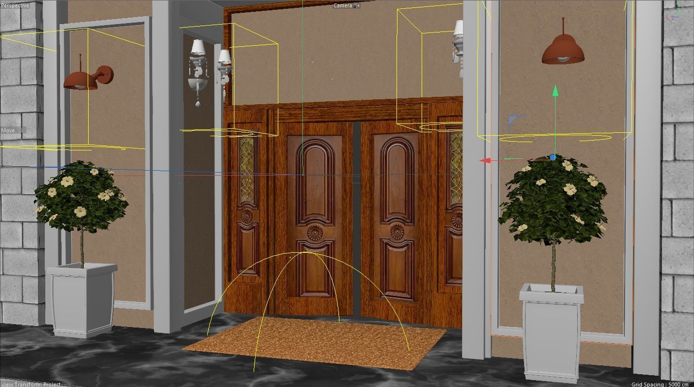 Shop Exterior 3D model rigged | CGTrader