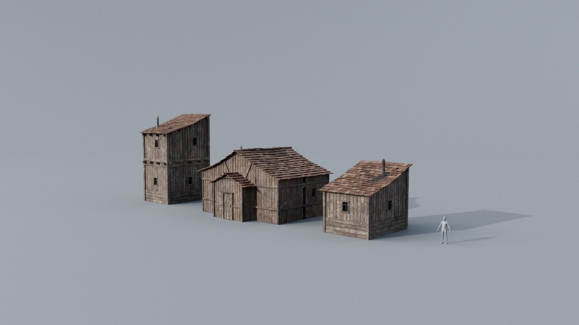 Late Medieval Period Central Europe Assets 3D model | CGTrader