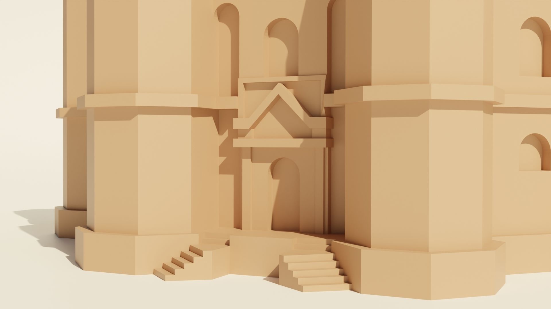 Castel del Monte 3D model 3D printable | CGTrader