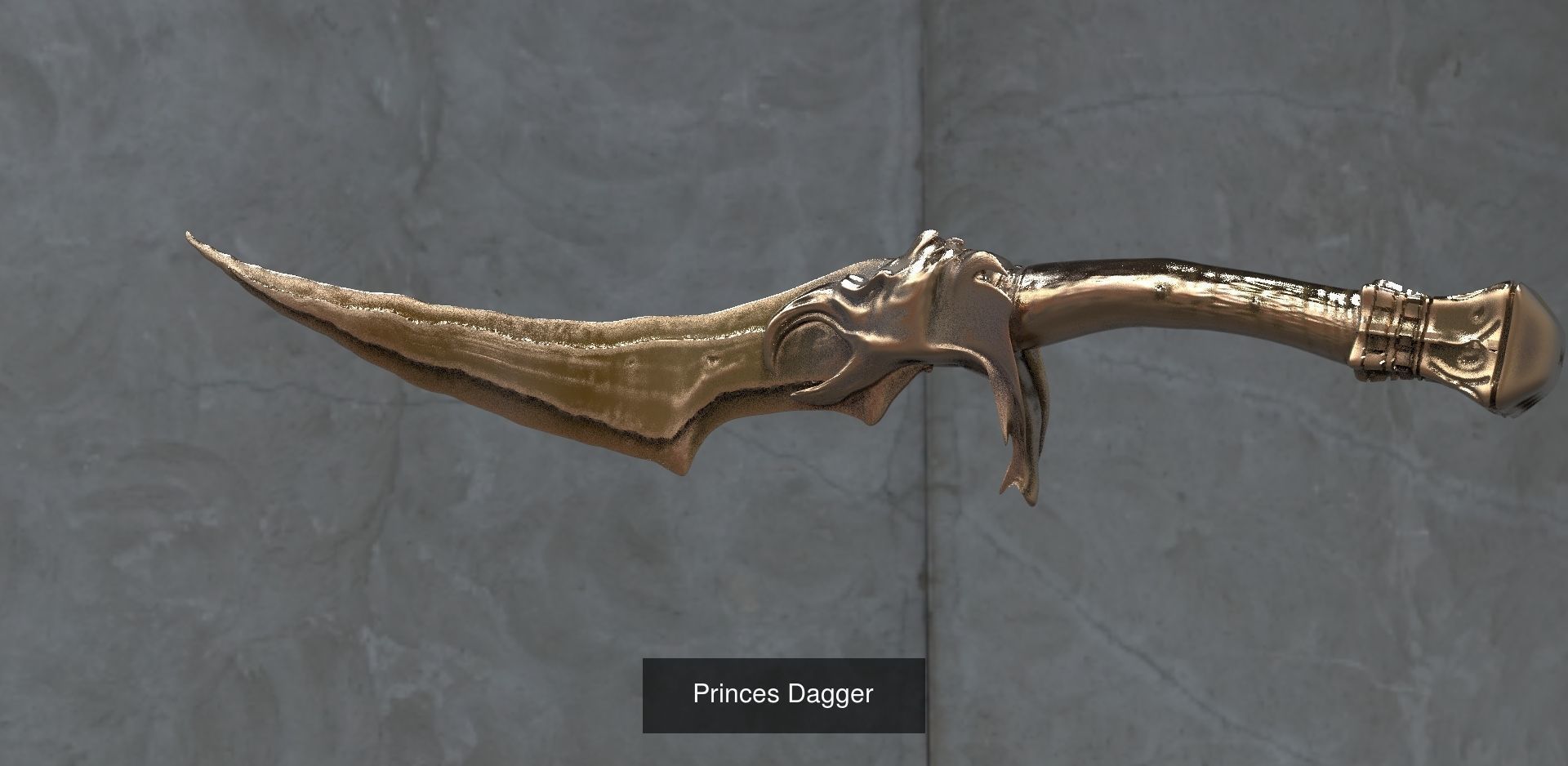 Fantasy Dagger sculpture collection | CGTrader