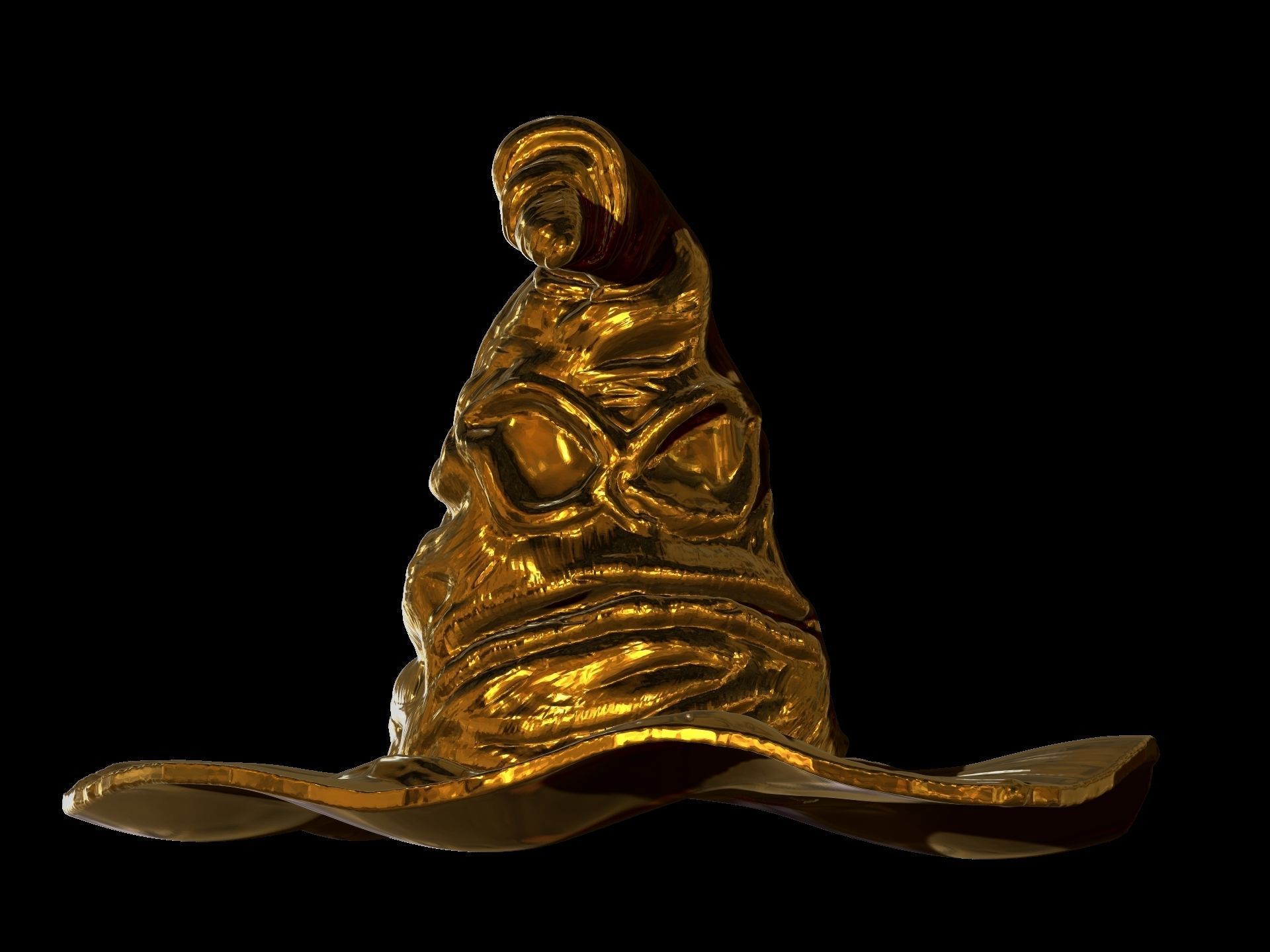 Harry Potter Sorting Hat 3D model 3D printable | CGTrader