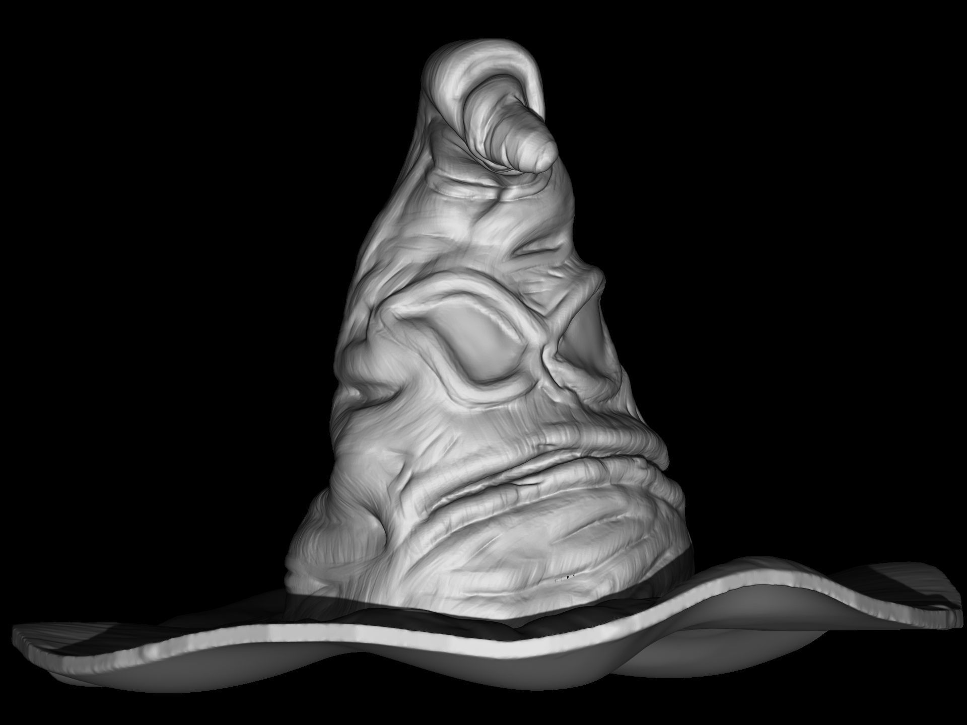 Harry Potter Sorting Hat 3D model 3D printable | CGTrader