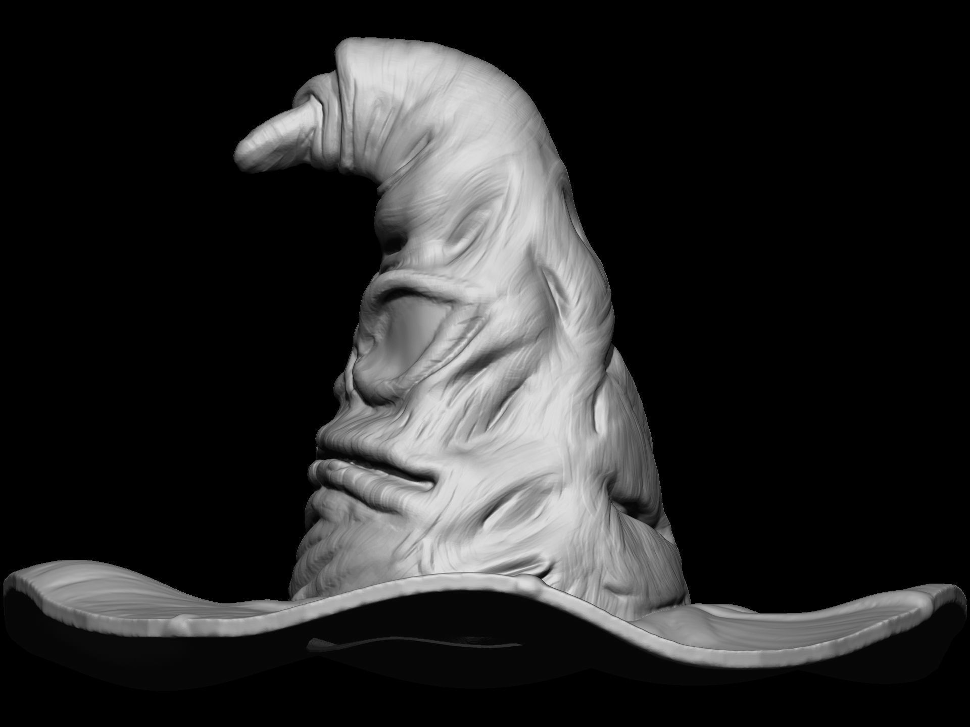 Harry Potter Sorting Hat 3D model 3D printable | CGTrader