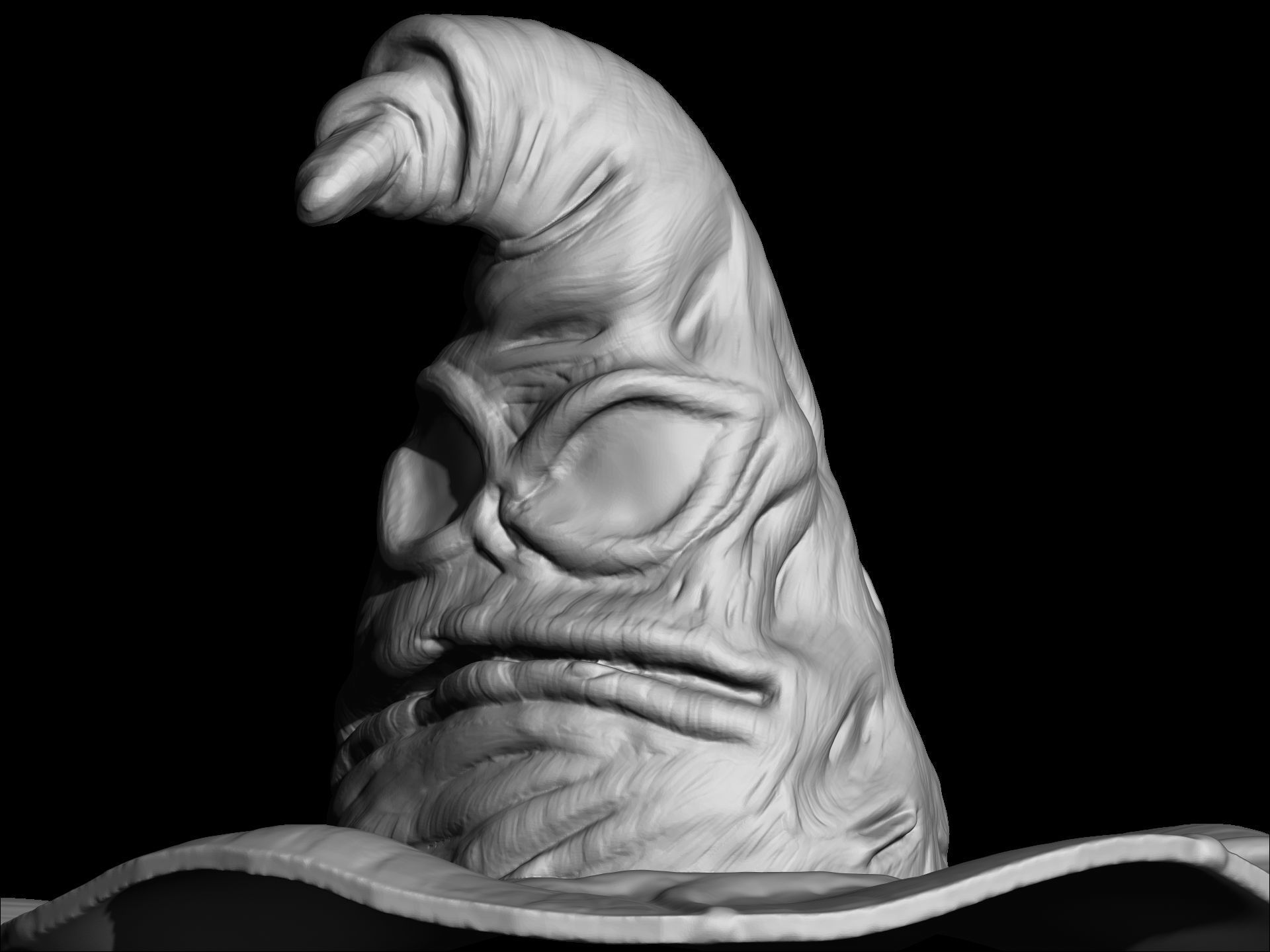 Harry Potter Sorting Hat 3D model 3D printable | CGTrader